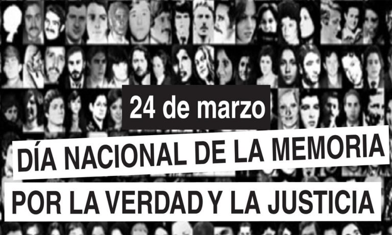 24 de marzo: Día de la Memoria por la Verdad y la Justicia